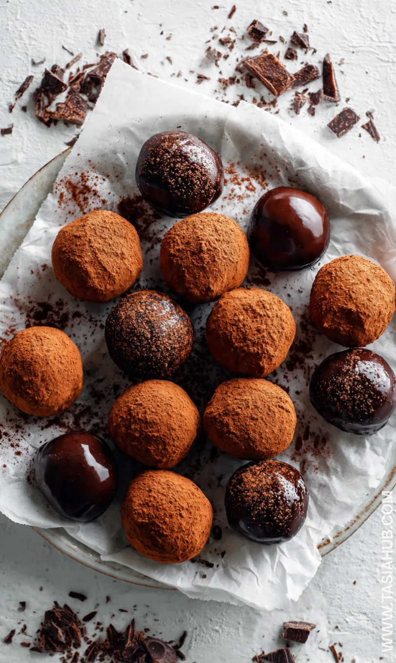 Chocolate Ganache Truffles - Tasiahub